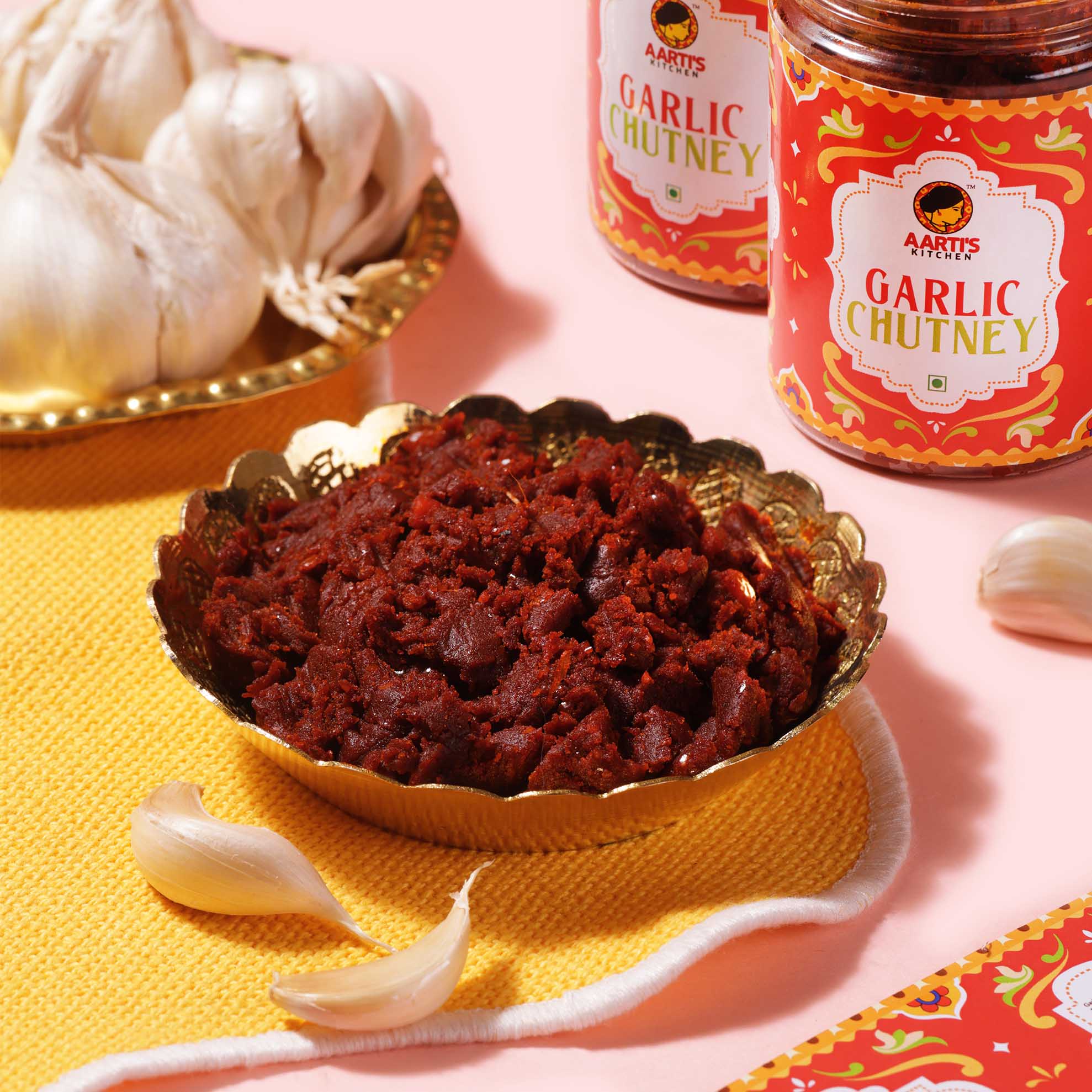 GARLIC CHUTNEY – aarti-kitchen